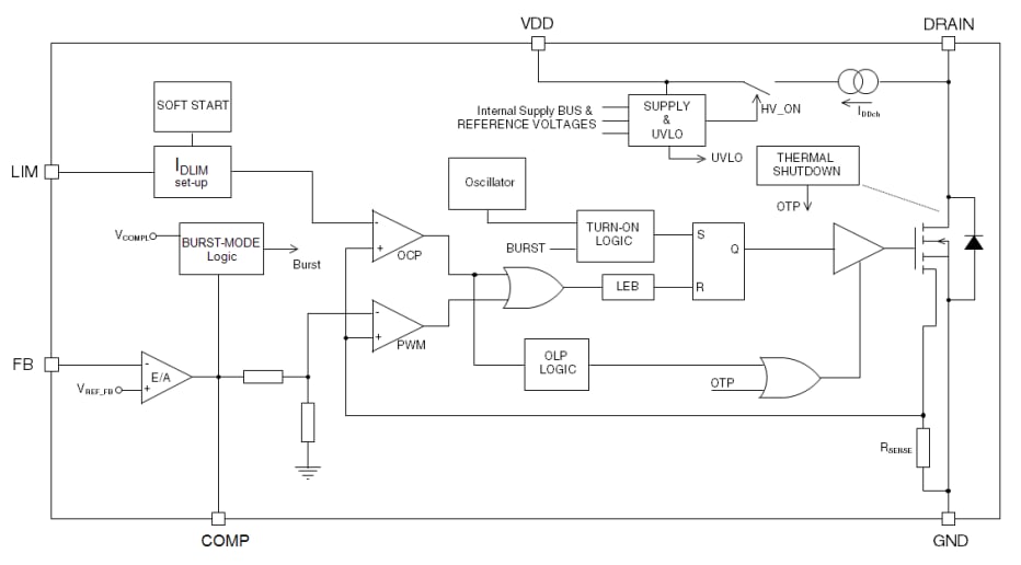 VIPER26 Fixed Frequency Switching Converters - STMicro | Mouser